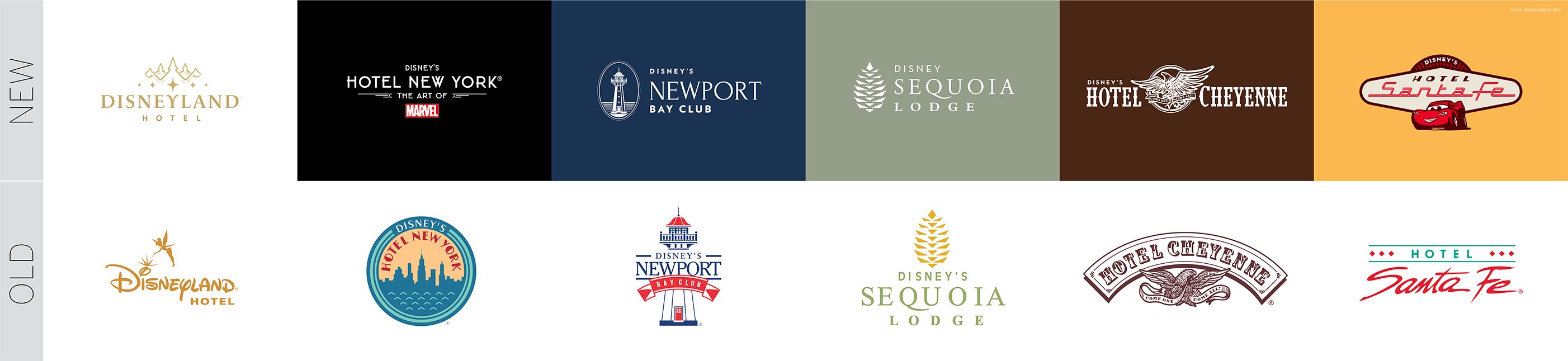 New Logo Reveal for Disney Sequoia Lodge – AirMagique – European Theme ...
