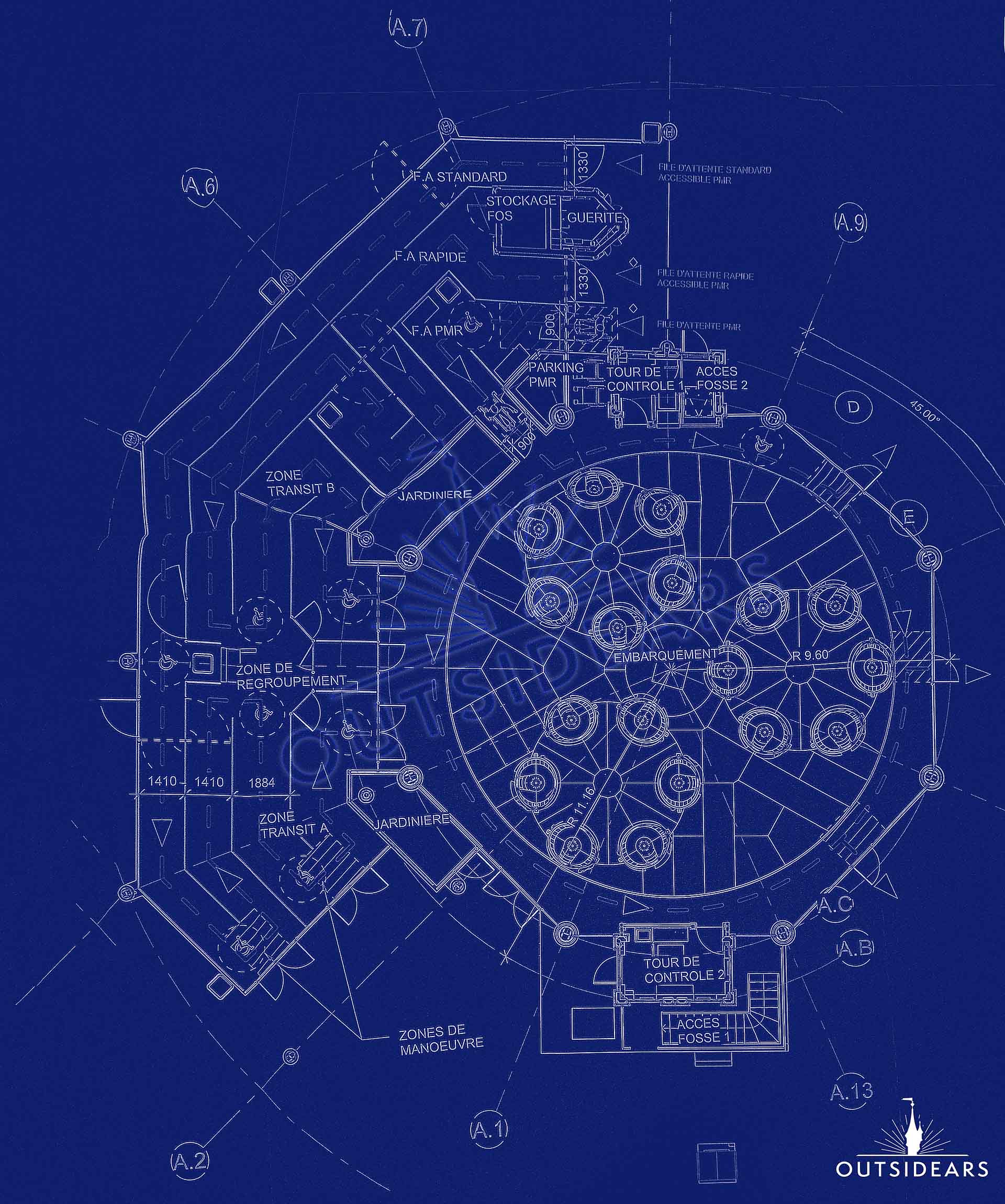blueprint-tangled-attraction-overhead-view-walt-disney-studios-park ...