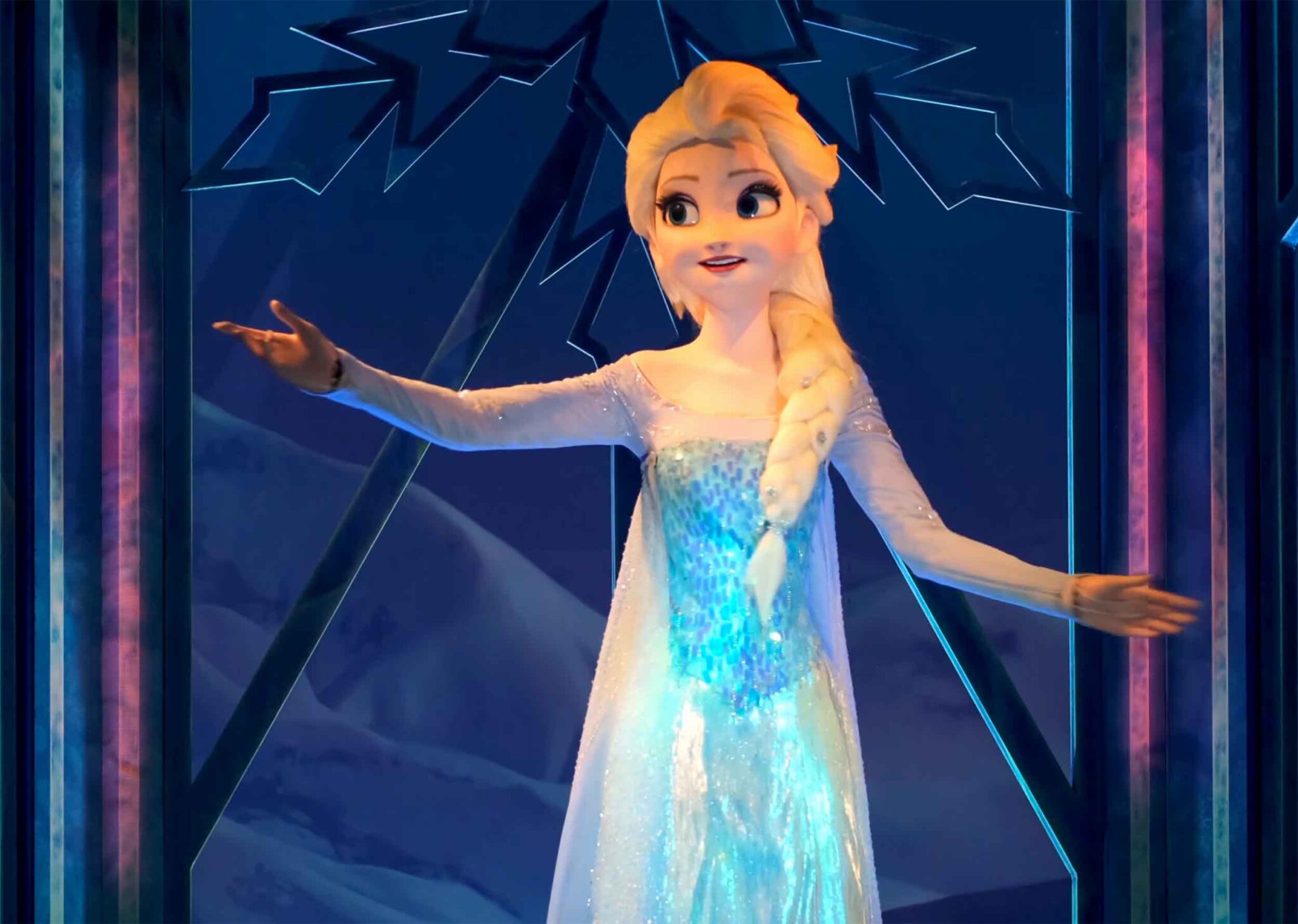 First Look: Updated Elsa Audio-Animatronic Coming To Frozen Ever After ...